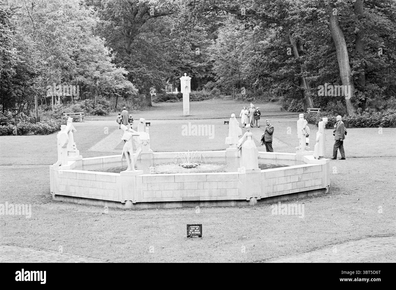 Hildebrand Monument in the Haarlemmerhout Haarlem The Netherlands ...