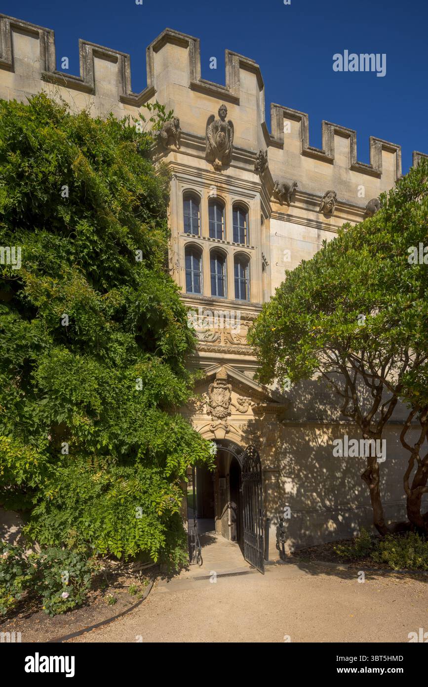 gate tower west side of North quadrangle, St John's College, Oxford ...