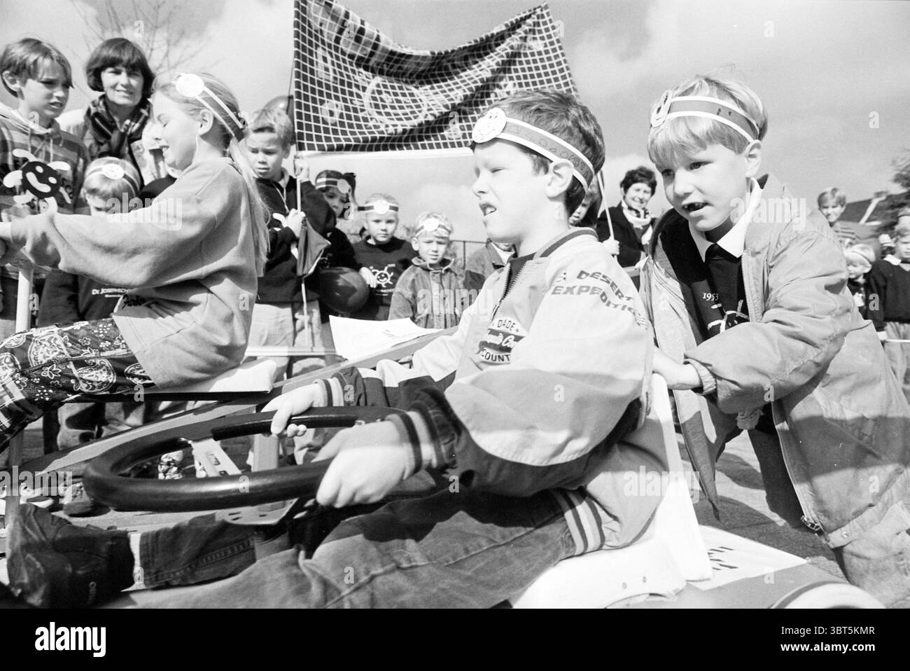 1950 boy with go kart hi-res stock photography and images - Alamy