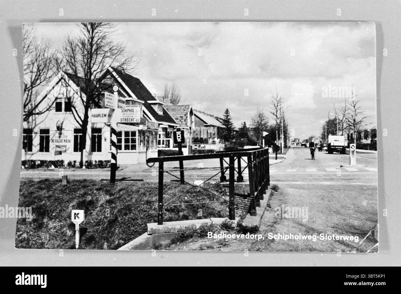 Print badhoevedorp intersection schipholweg schoterweg hi-res stock ...