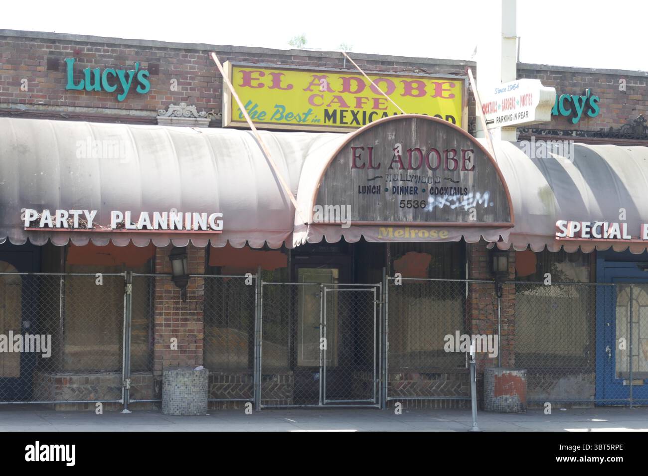 Los Angeles, California, USA 13h July 2025 Lucy's El Adobe Cafe now ...