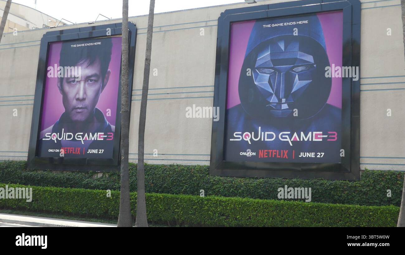 Los Angeles, California, USA 13th July 2025 Squid Game Netflix ...