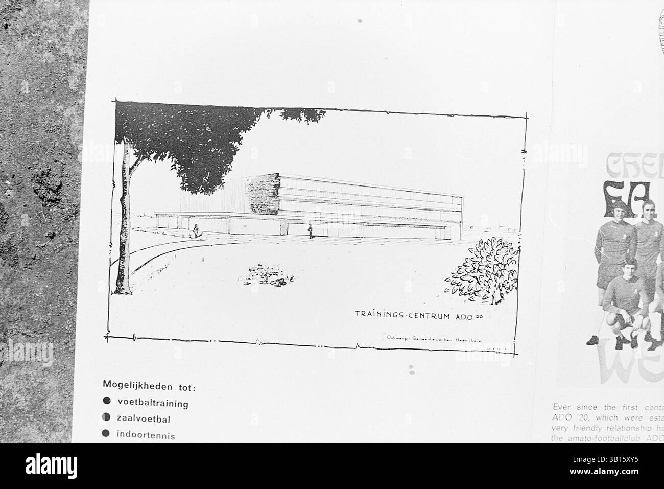 Drawing of ADO training center, Whizgle News, Dutch Desk, The ...