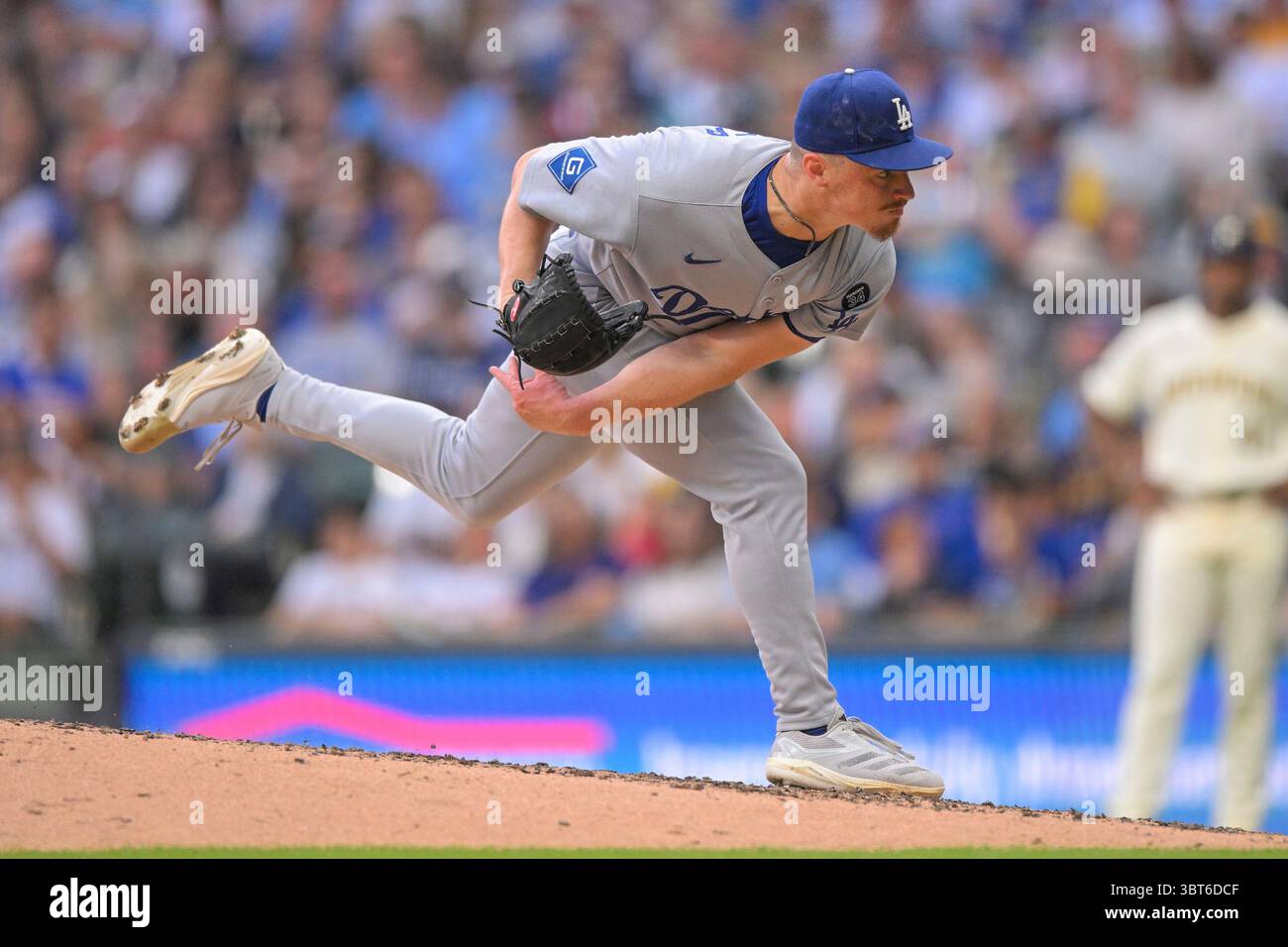 MILWAUKEE, WI - JULY 07: Los Angeles Dodgers relief pitcher Jack Dreyer ...