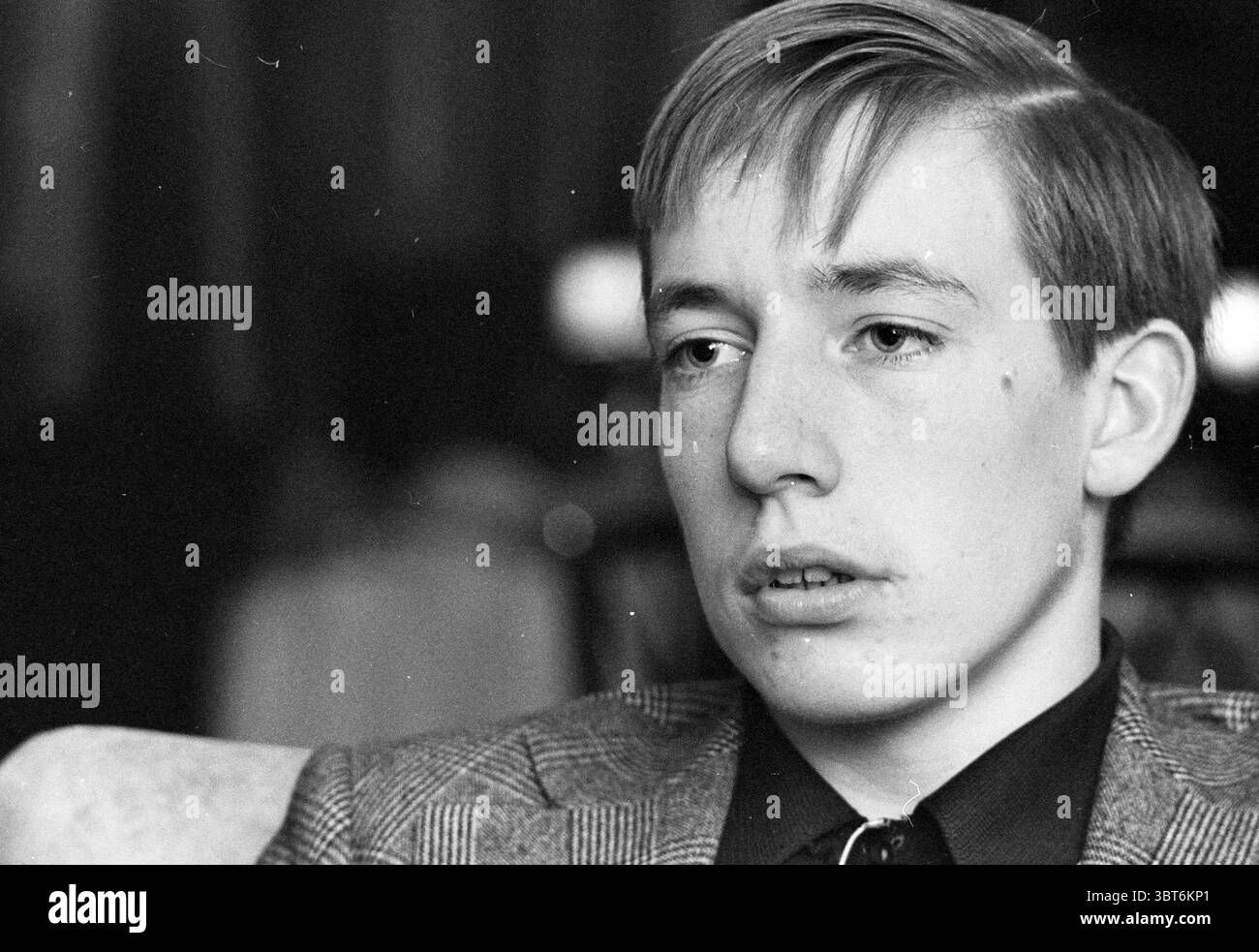 Man in smart blazer Black and White Stock Photos & Images - Alamy