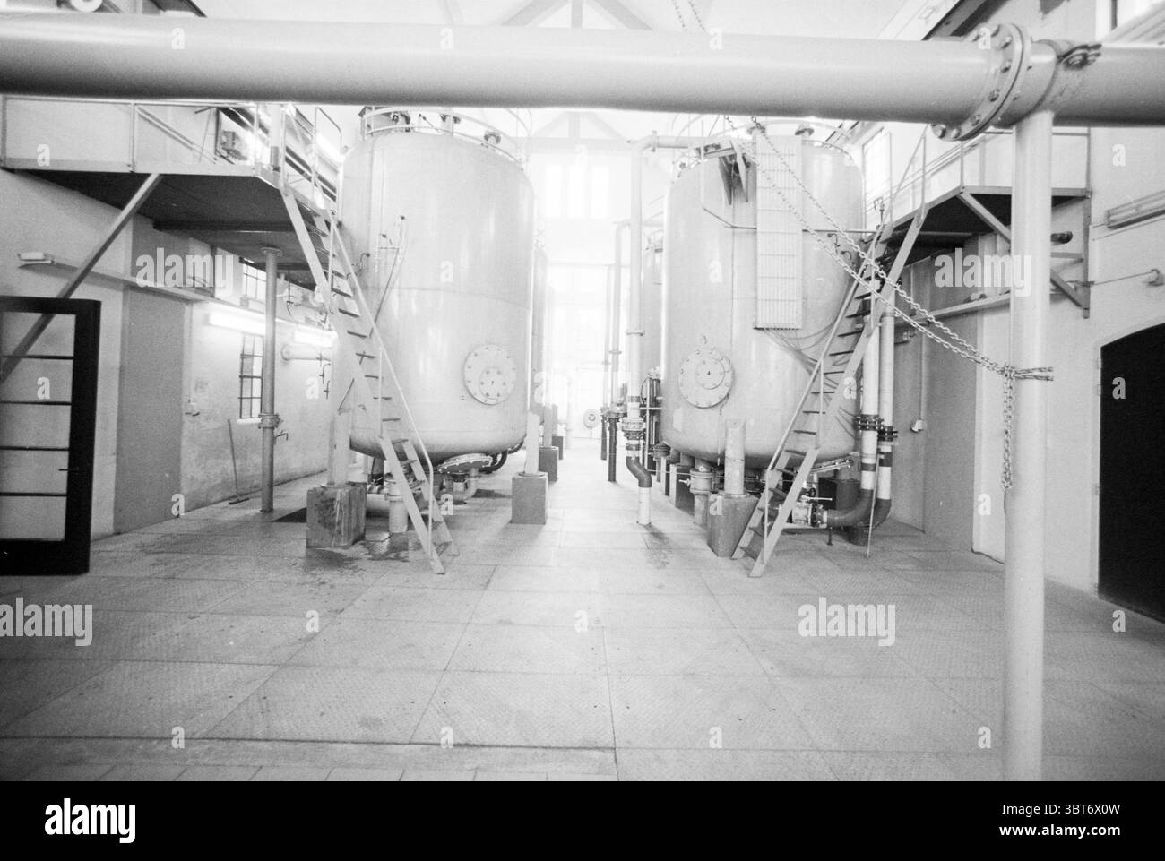 Enormous water tank on Black and White Stock Photos & Images - Alamy