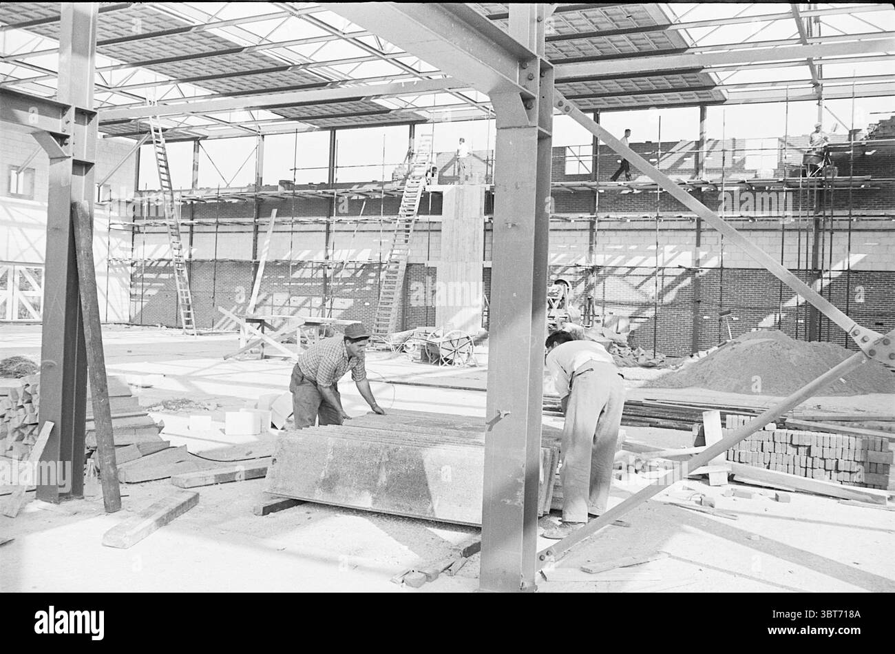 Badminton hall under construction hi-res stock photography and images ...