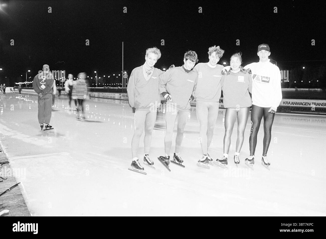 Five skaters ice rink H'lem Haarlem The Netherlands, Whizgle News ...
