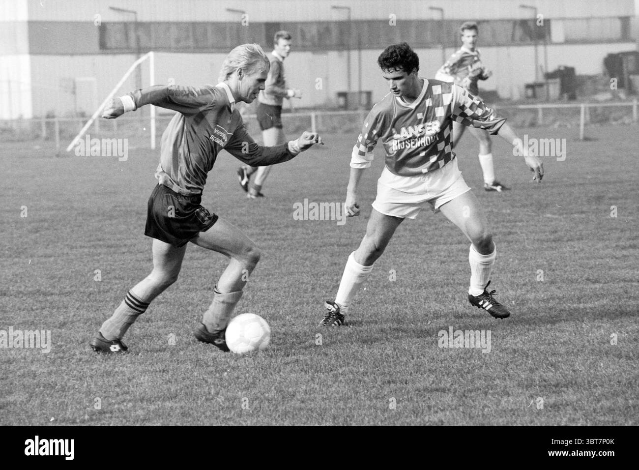 Featuring two soccer players engaged hi-res stock photography and ...