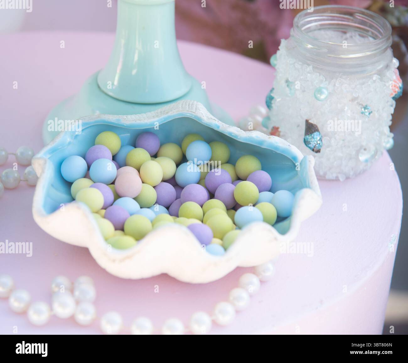 Colorful dessert balls hi-res stock photography and images - Alamy