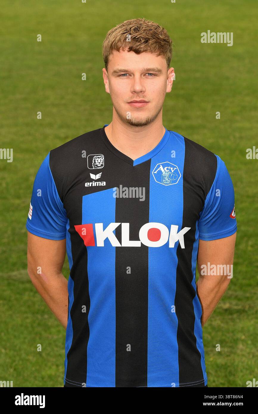 Assen Netherlands 14/07/2025 Lars Dijk of ACV during the photocall at ...