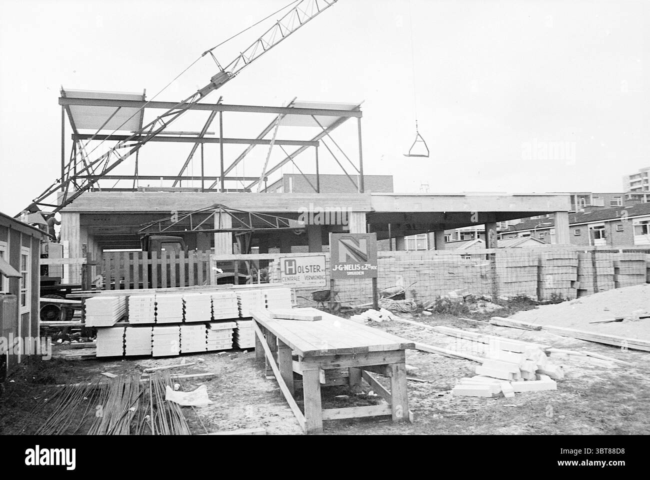 Construction activities Schalkwijk Haarlem The Netherlands, Whizgle ...