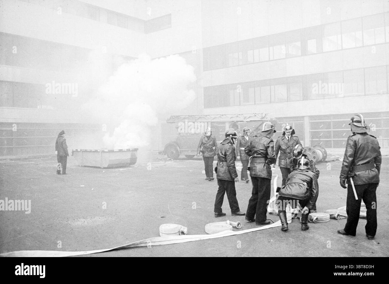 Thick plume smoke billows from hi-res stock photography and images - Alamy