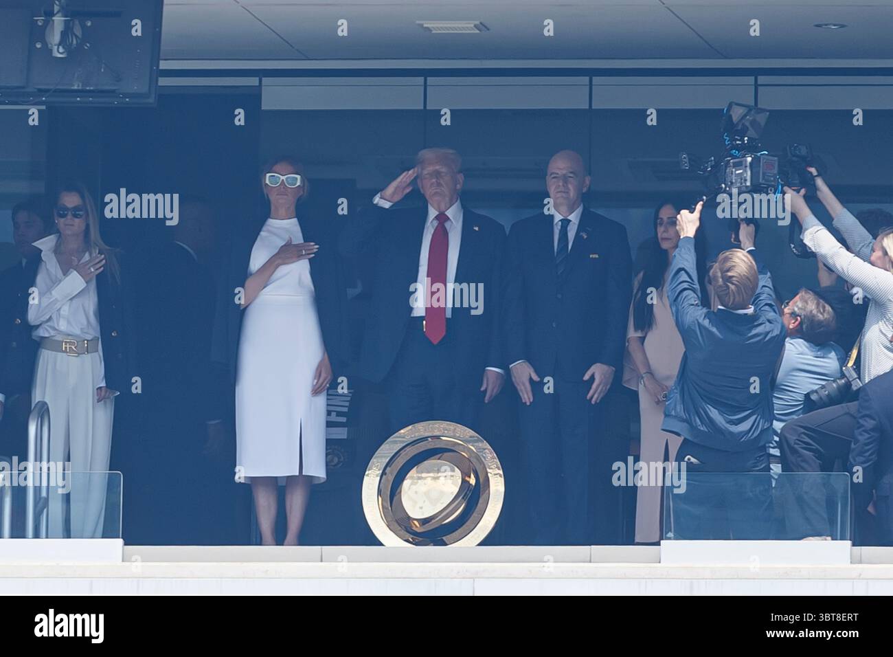 New Jersey - July 13: U.S. President Donald Trump and first lady ...
