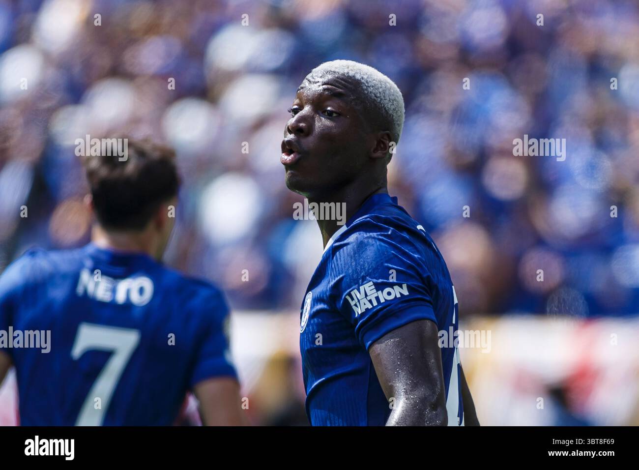 New Jersey - July 13: Moises Caicedo of Chelsea FC during the FIFA Club ...