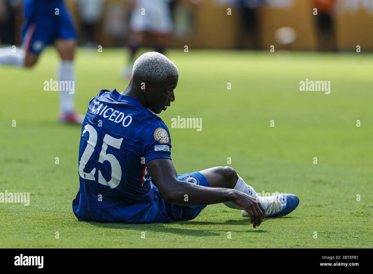New Jersey - July 13: Moises Caicedo of Chelsea FC during the FIFA Club ...