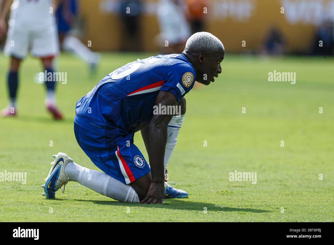 New Jersey - July 13: Moises Caicedo of Chelsea FC during the FIFA Club ...