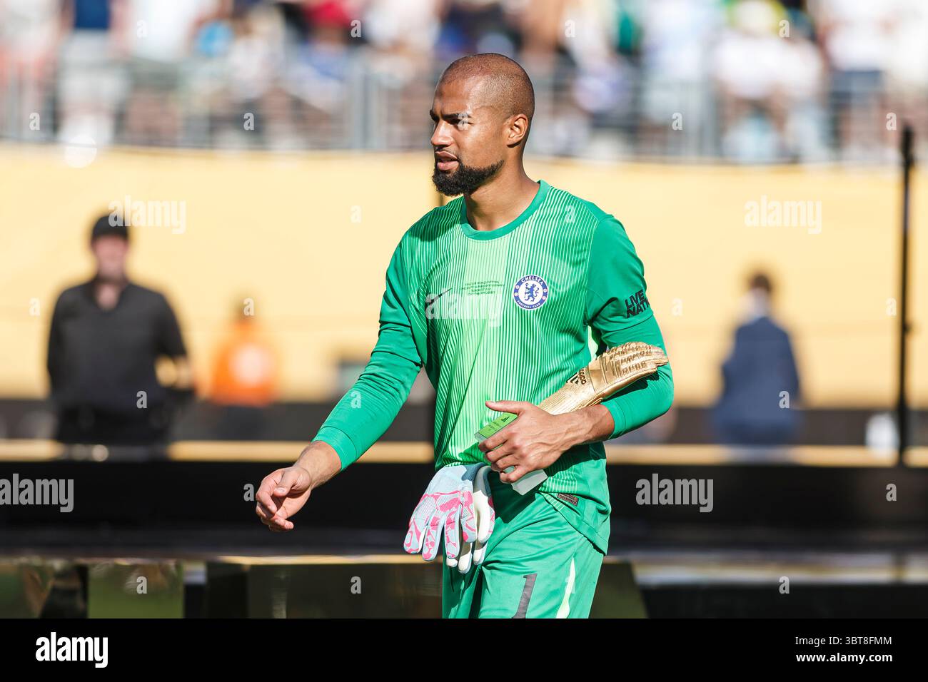 New Jersey - July 13: Goalkeeper Robert Sanchez of Chelsea FC during ...