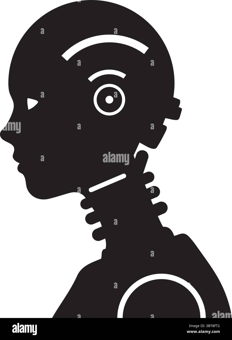 Futuristic assistant Black and White Stock Photos & Images - Alamy