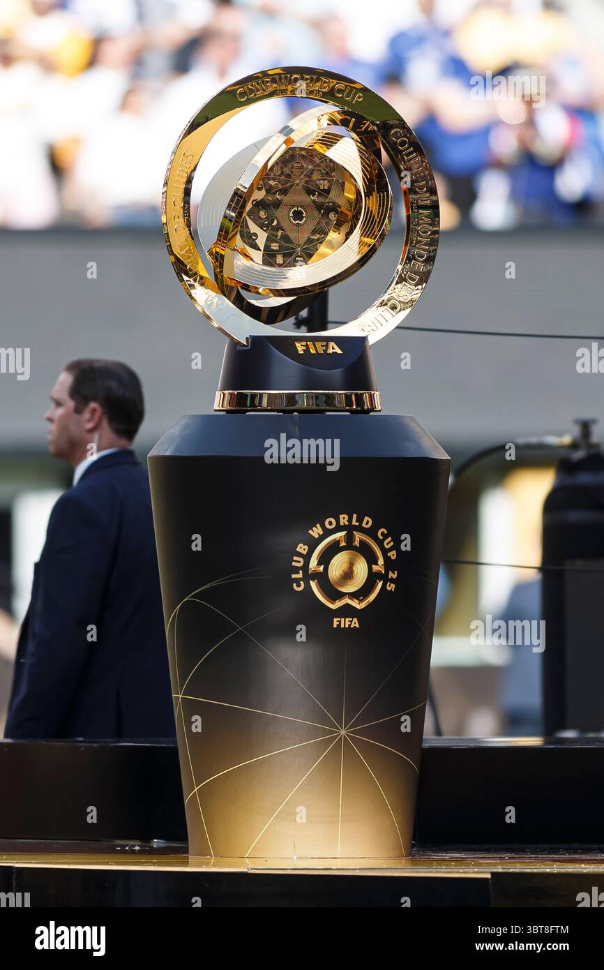 New Jersey - July 13: Detail view of the FIFA Club World Cup Trophy ...