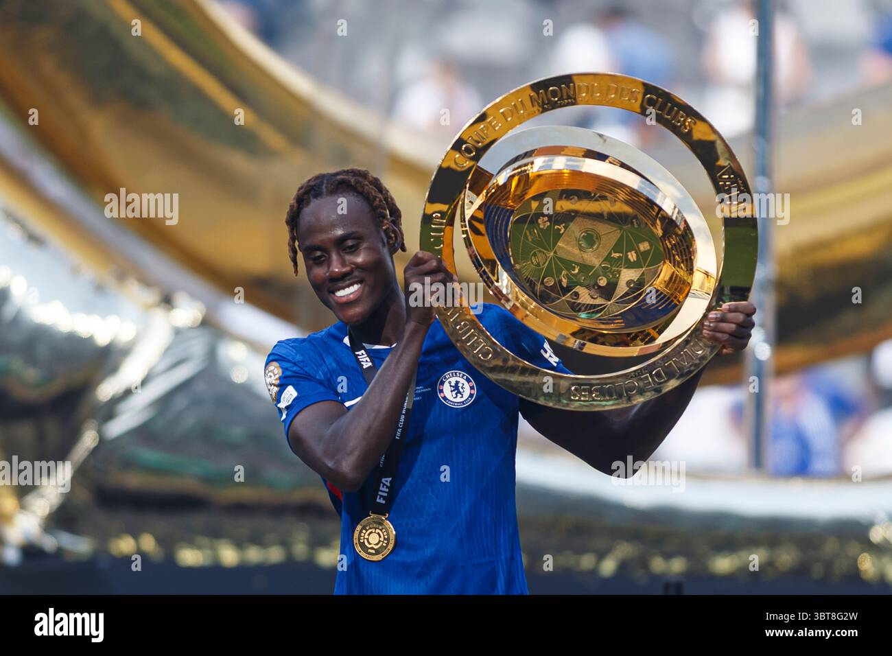 New Jersey - July 13: Trevoh Chalobah of Chelsea FC celebrates with ...