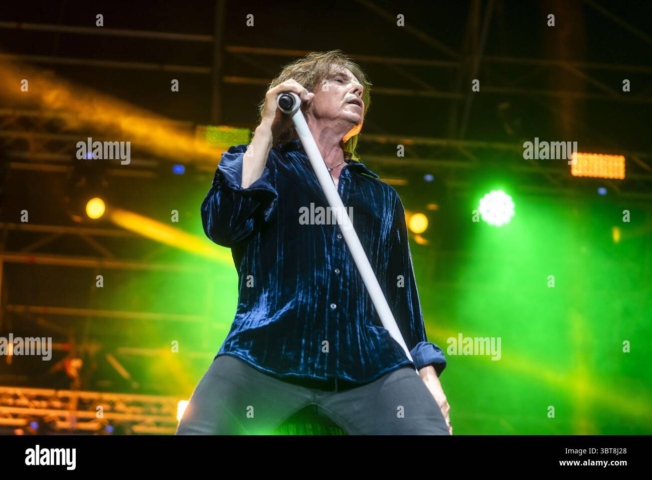 Genoa, Monday, July 14, 2025. Europe, Joey Tempest's band, will perform ...