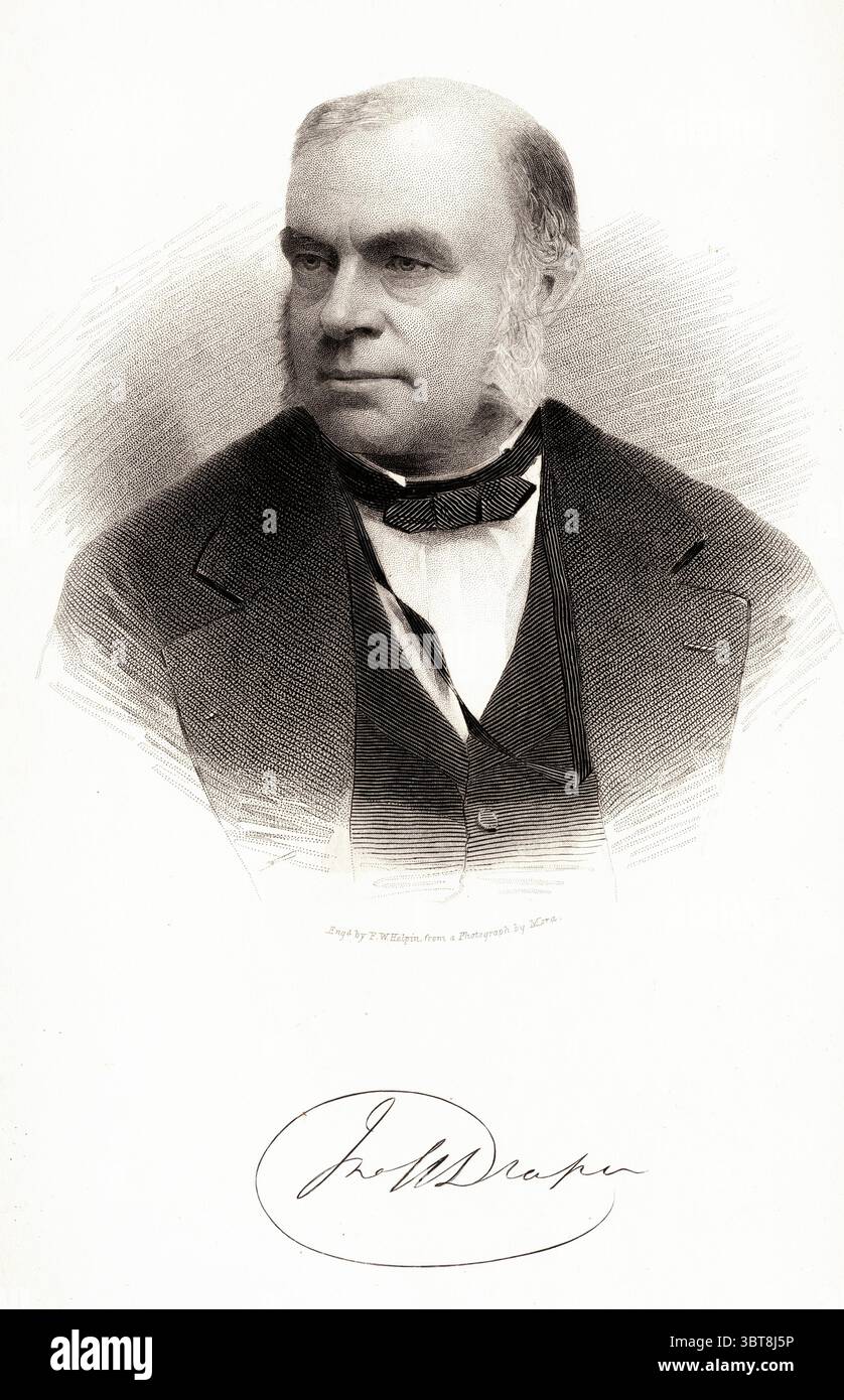 John William Draper, 1878, by Jose Maria Mora Stock Photo - Alamy