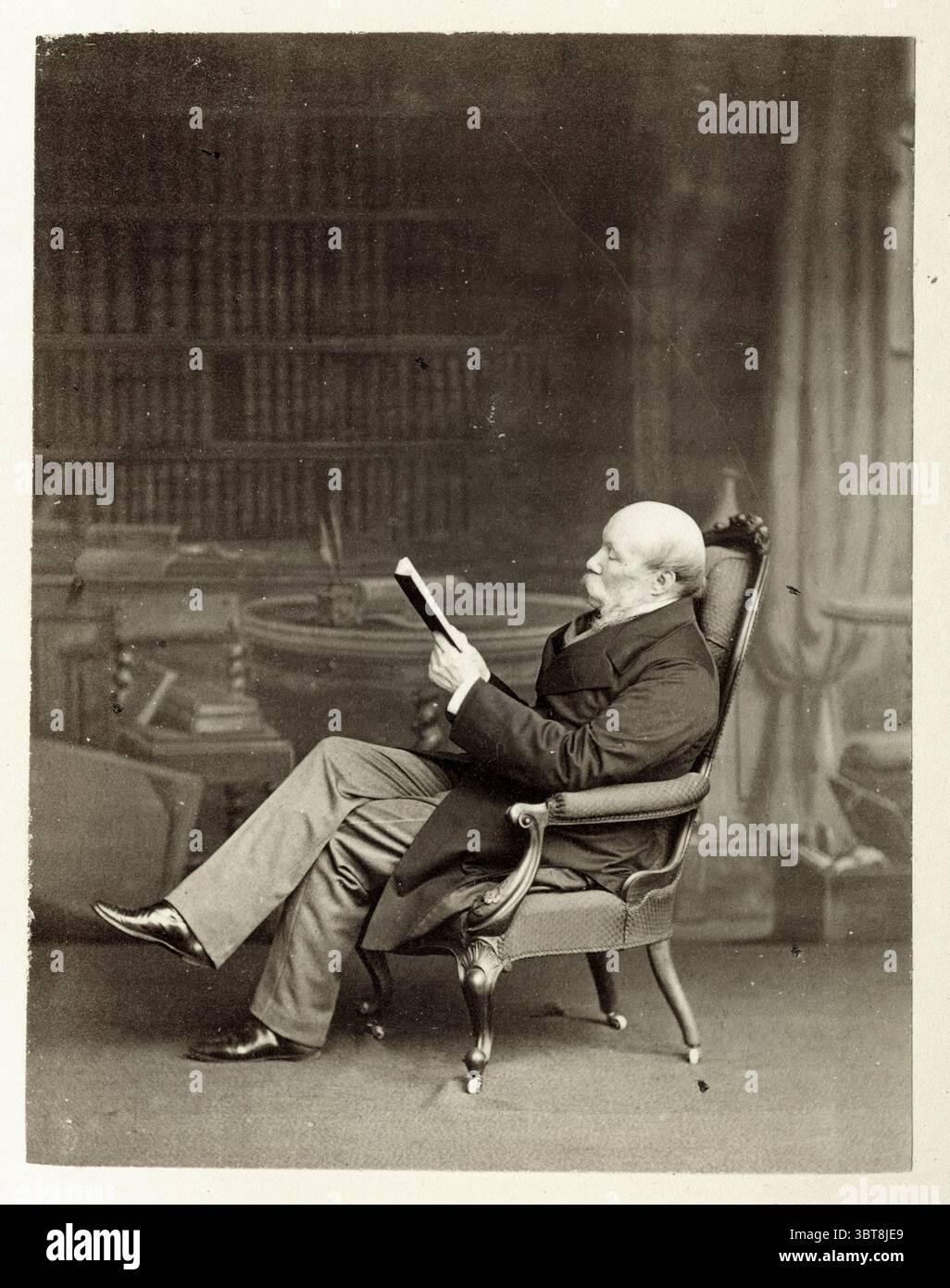 Sir Gardner Wilkinson, 1863 by Ernest Edwards Stock Photo - Alamy
