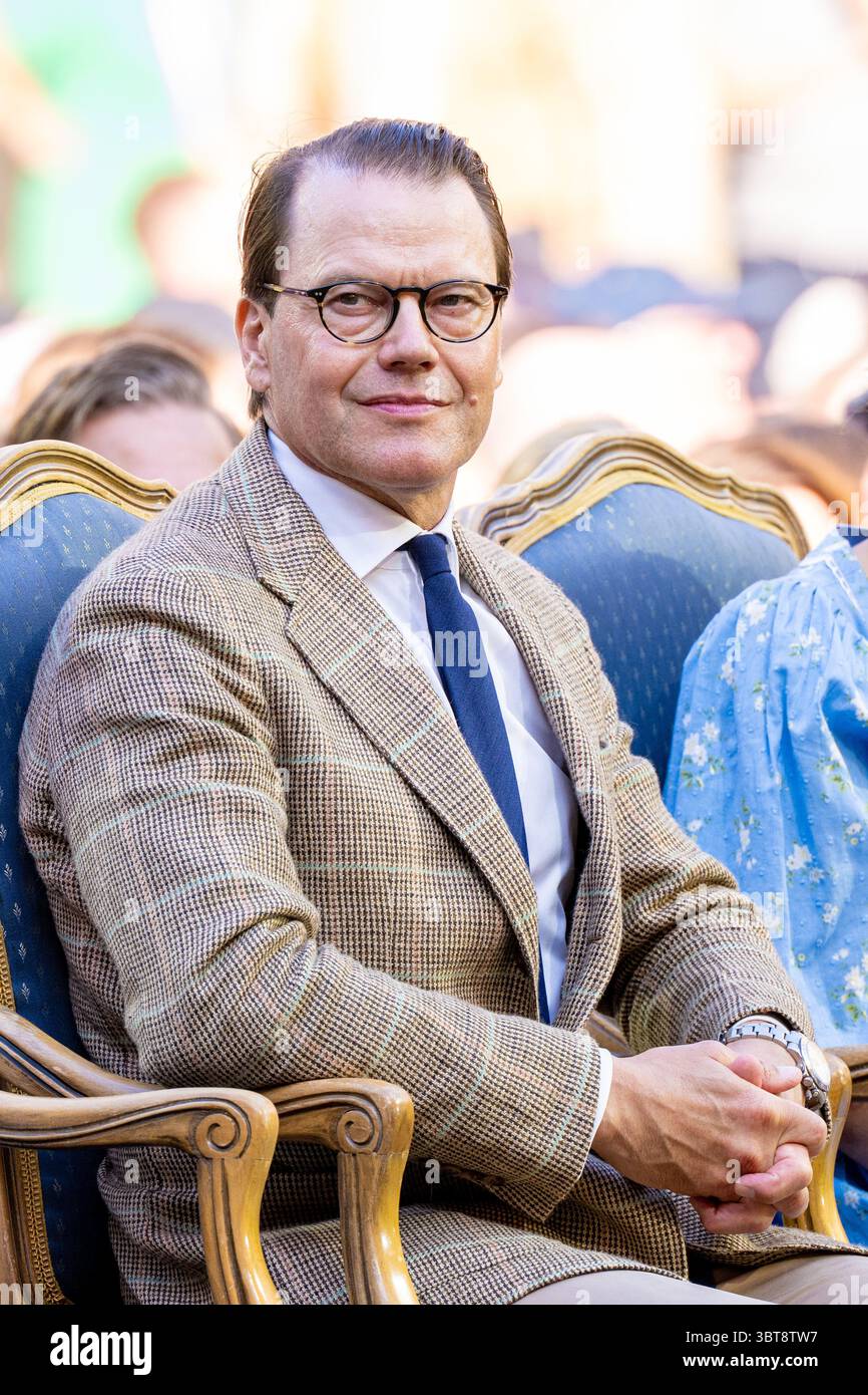 Prince Daniel during the festivities for the Crown Princess her 48th ...