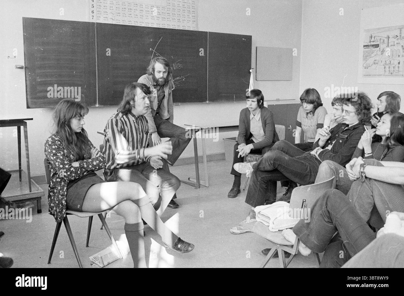 Cultural day Trinity Lyceum meeting in classroom Haarlem Zijlweg The ...
