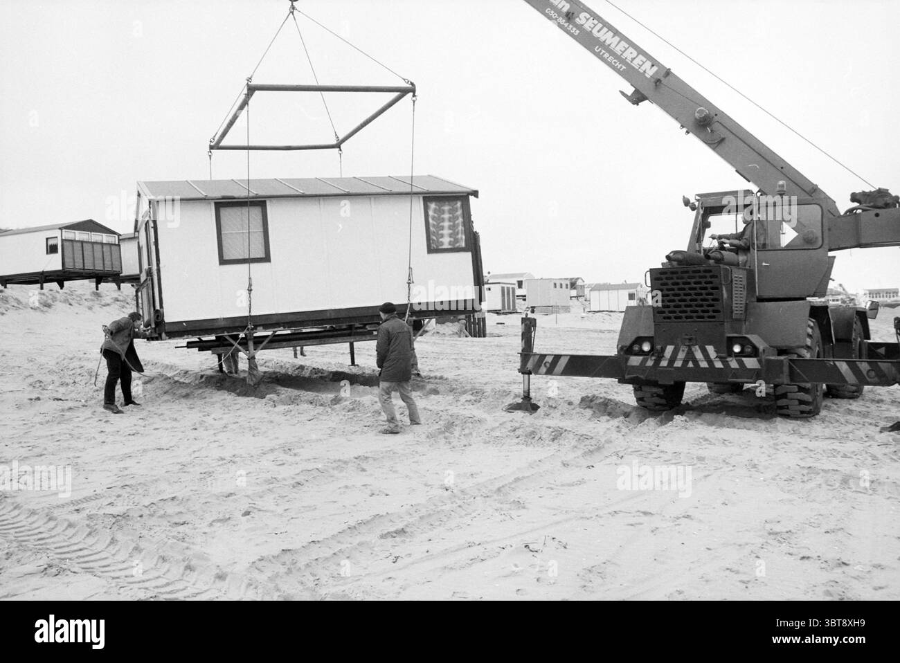 Typical sandy beach near Black and White Stock Photos & Images - Alamy