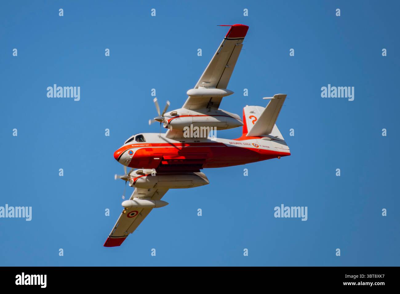 Conair Turbo Firecat at BA115 Air Show 2025 in Orange, France Stock ...