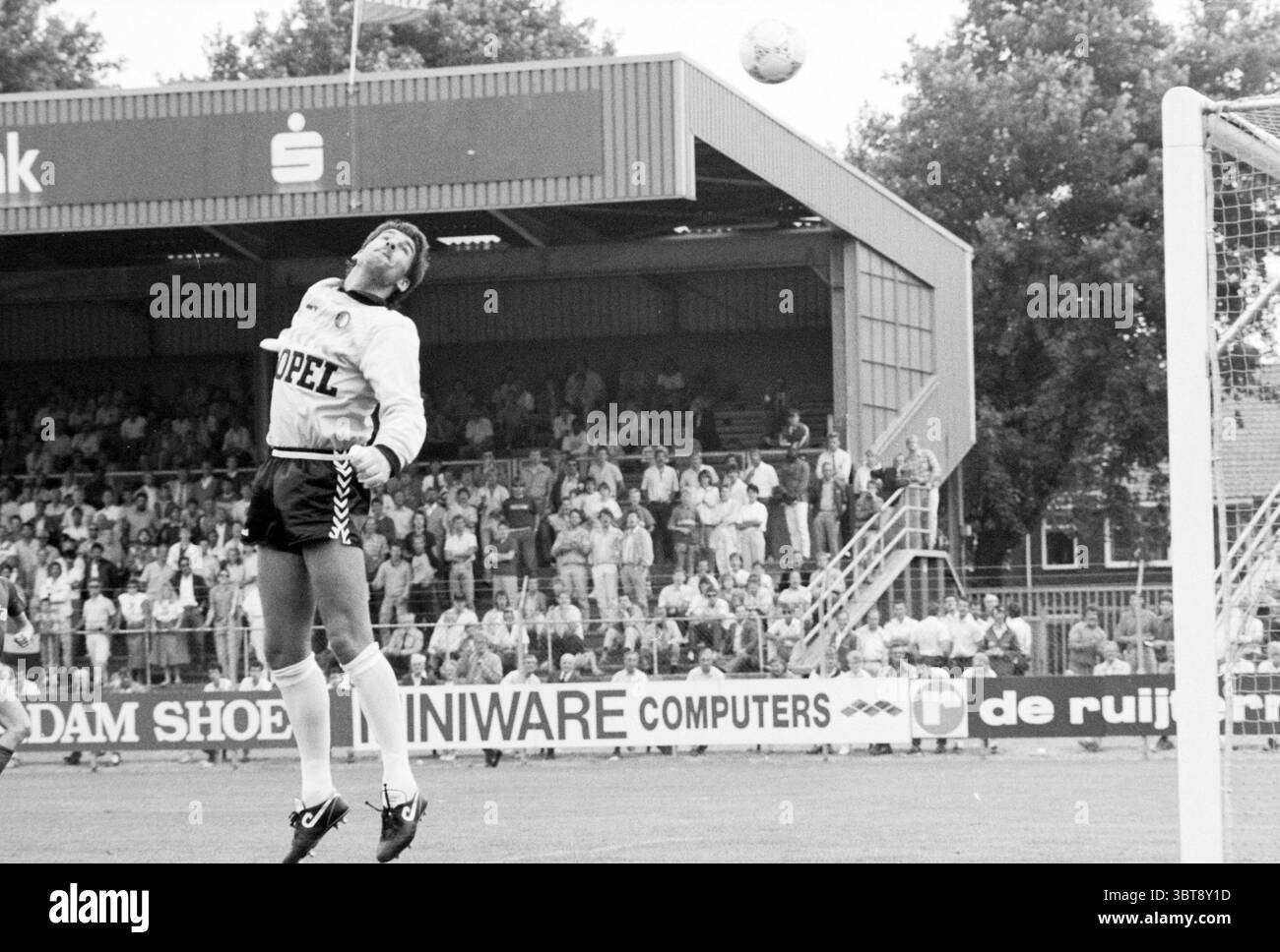 Match ball on premier Black and White Stock Photos & Images - Alamy