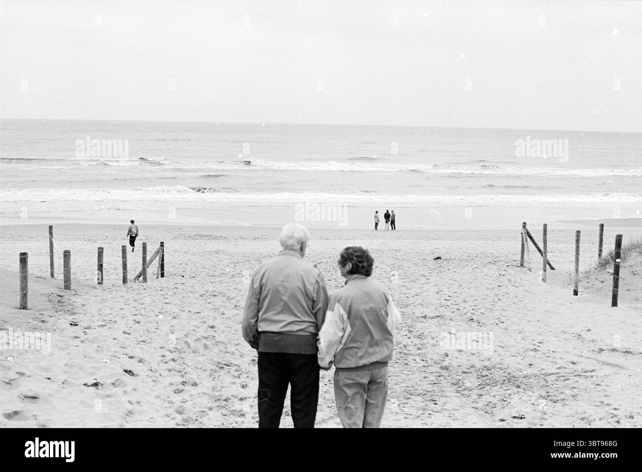 Elderly man in gray jacket Black and White Stock Photos & Images - Alamy