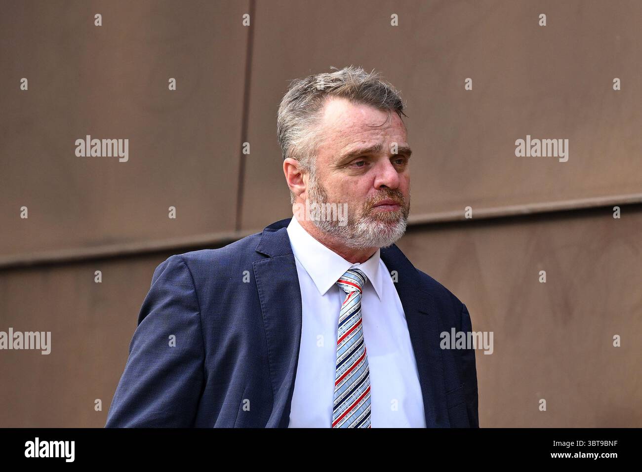 Damien Patrick Richardson arrives to the Moorabbin Magistrates Court in ...