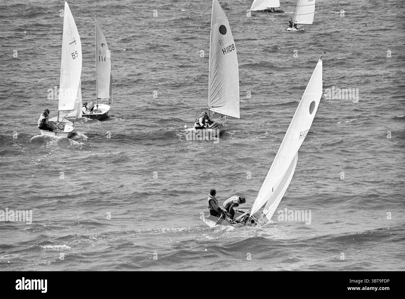 Dynamic scene several sailing hi-res stock photography and images - Alamy