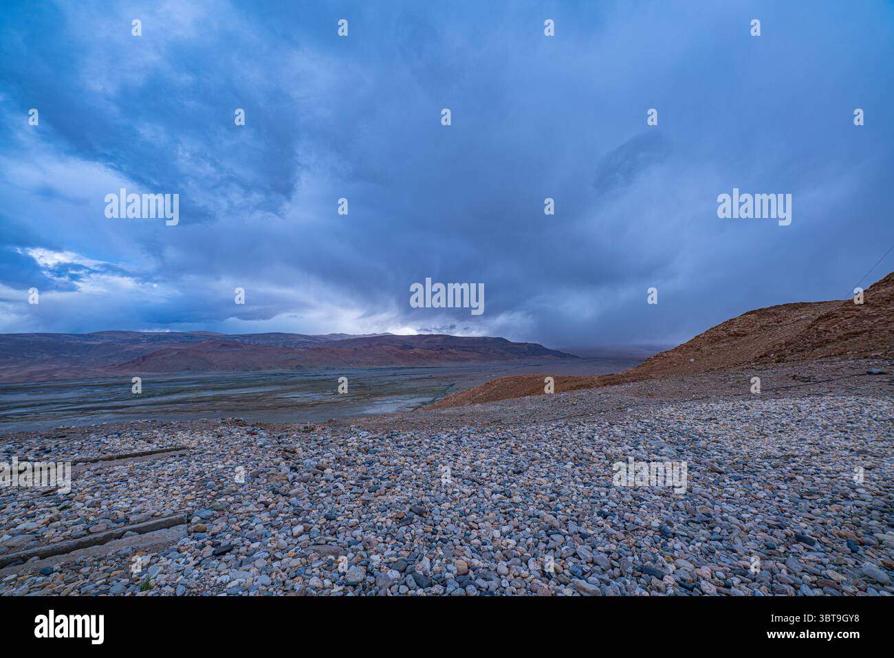 The area around Hanle Observatory, home to the world's tallest optical infrared telescope ...