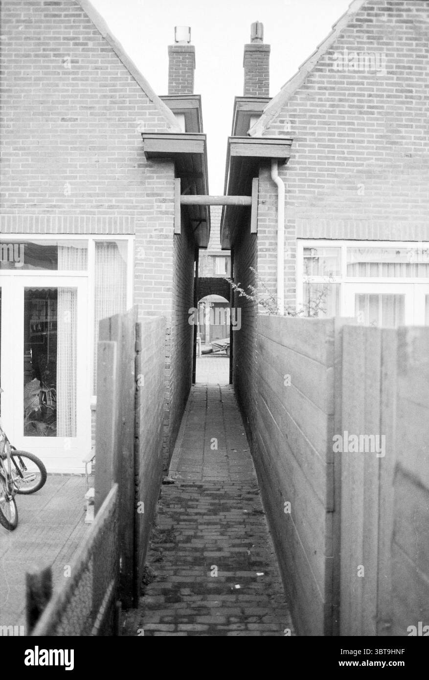 Lighting up alley Black and White Stock Photos & Images - Alamy