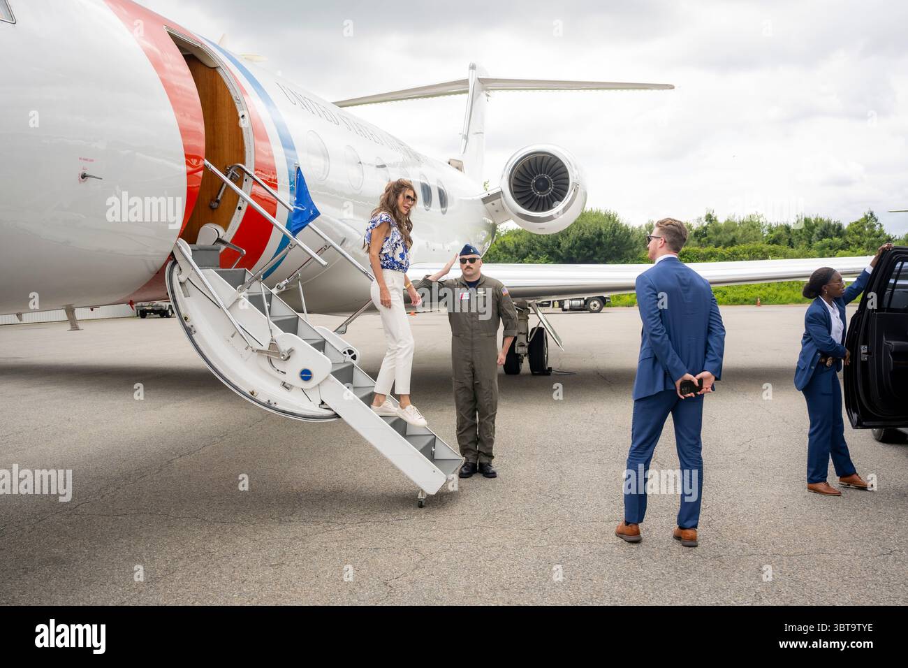 Department of Homeland Security (DHS) Secretary Kristi Noem attends the ...