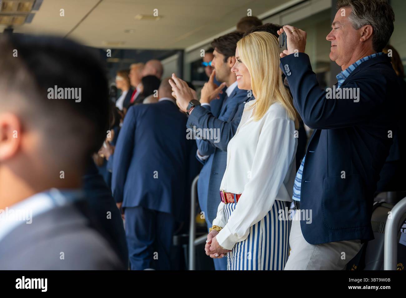 Department of Homeland Security (DHS) Secretary Kristi Noem attends the ...