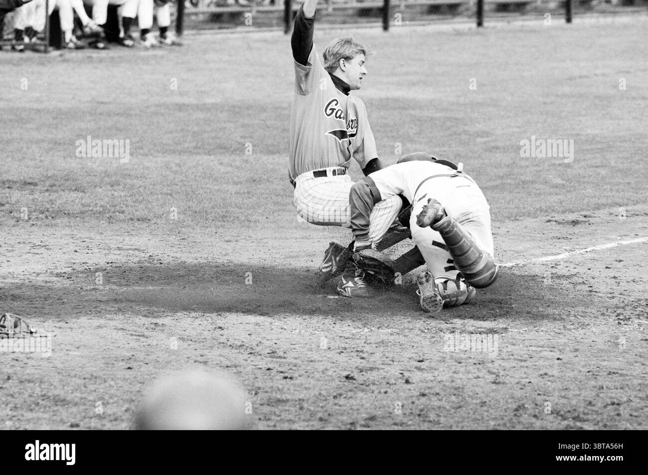 Arm around player Black and White Stock Photos & Images - Alamy
