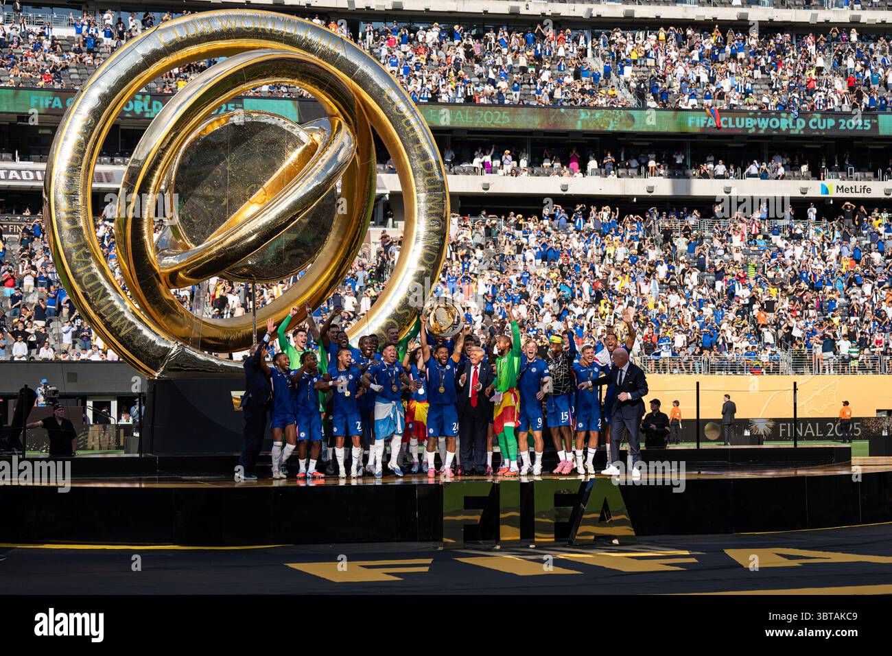 Chelsea celebrates after winning the 2025 FIFA Club World Cup Final ...