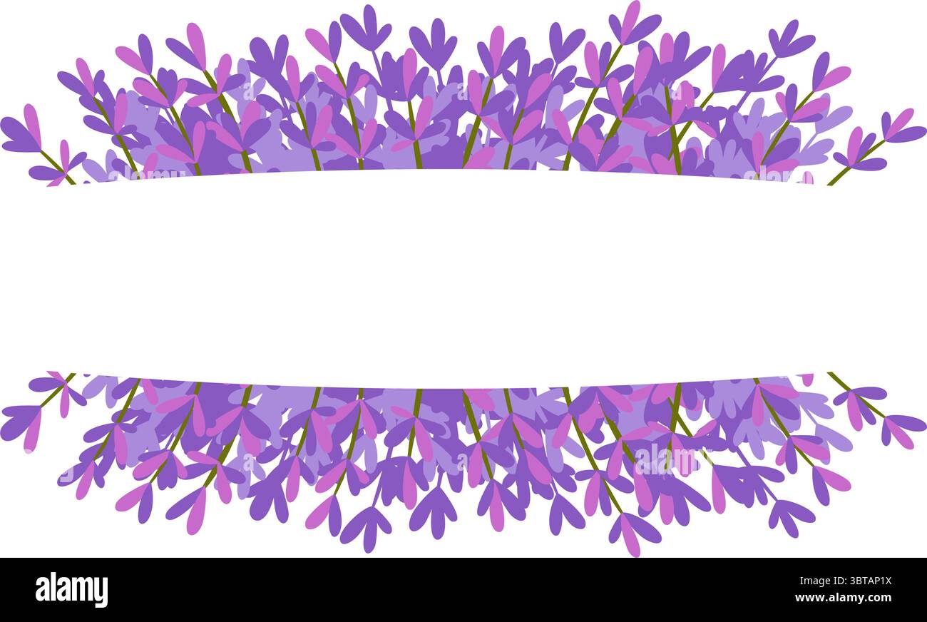 Lavender spa banner template Stock Vector Images - Alamy