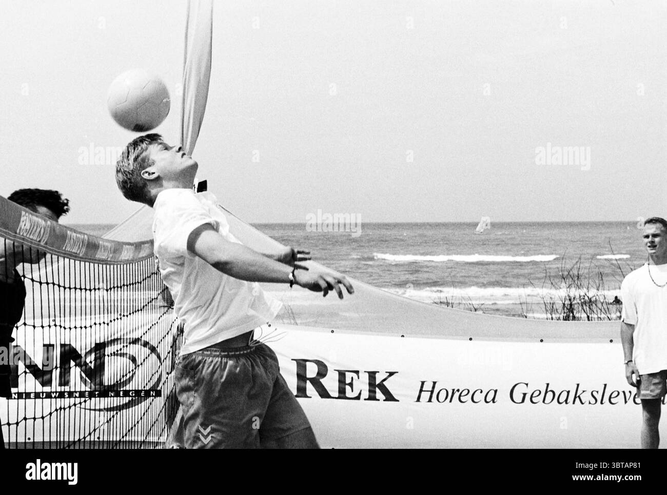Volleyball stance Black and White Stock Photos & Images - Alamy