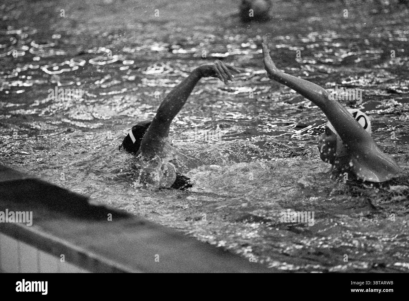 Overhead swimmer Black and White Stock Photos & Images - Alamy