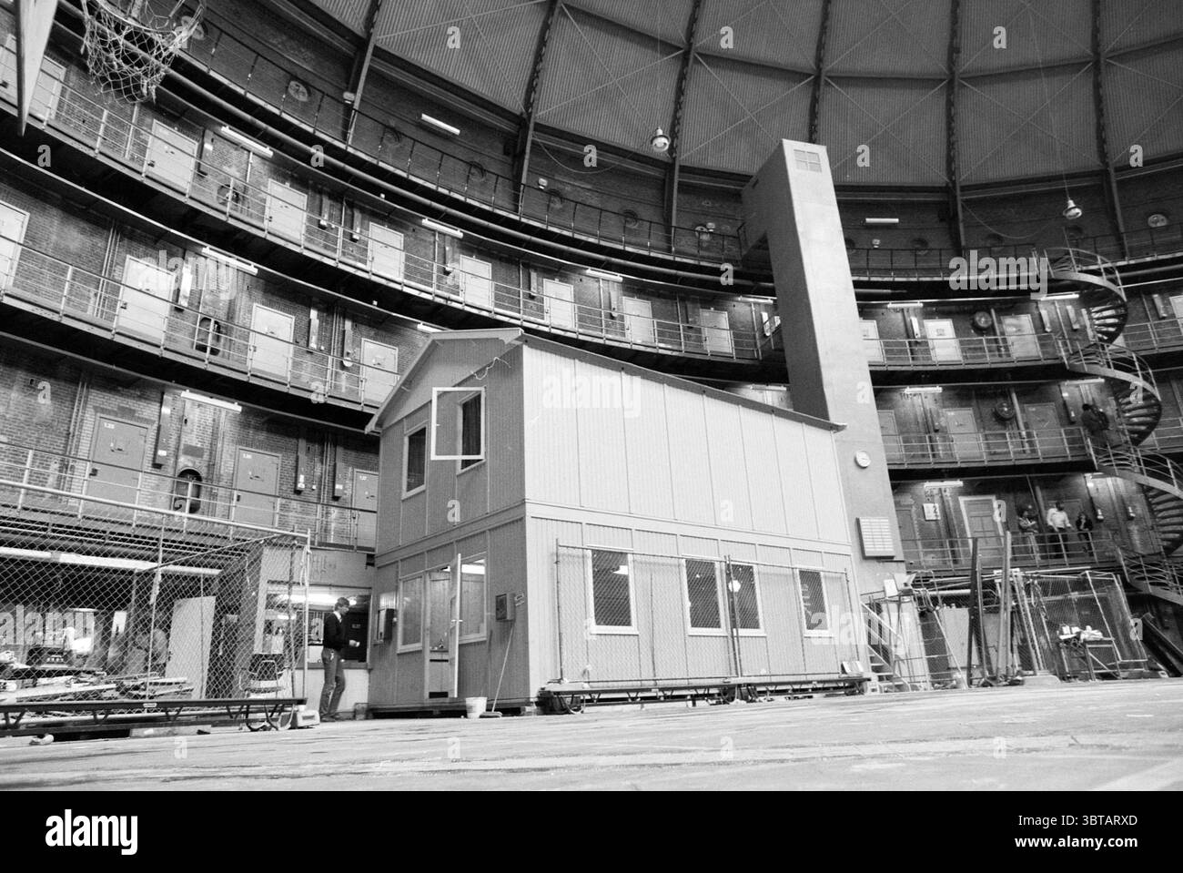 Prison perimeter Black and White Stock Photos & Images - Alamy
