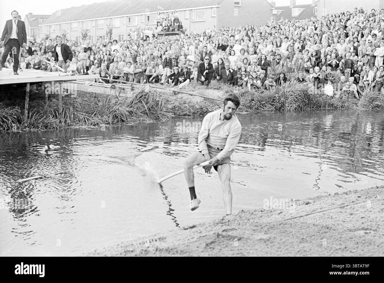 Cheering man shirt Black and White Stock Photos & Images - Alamy