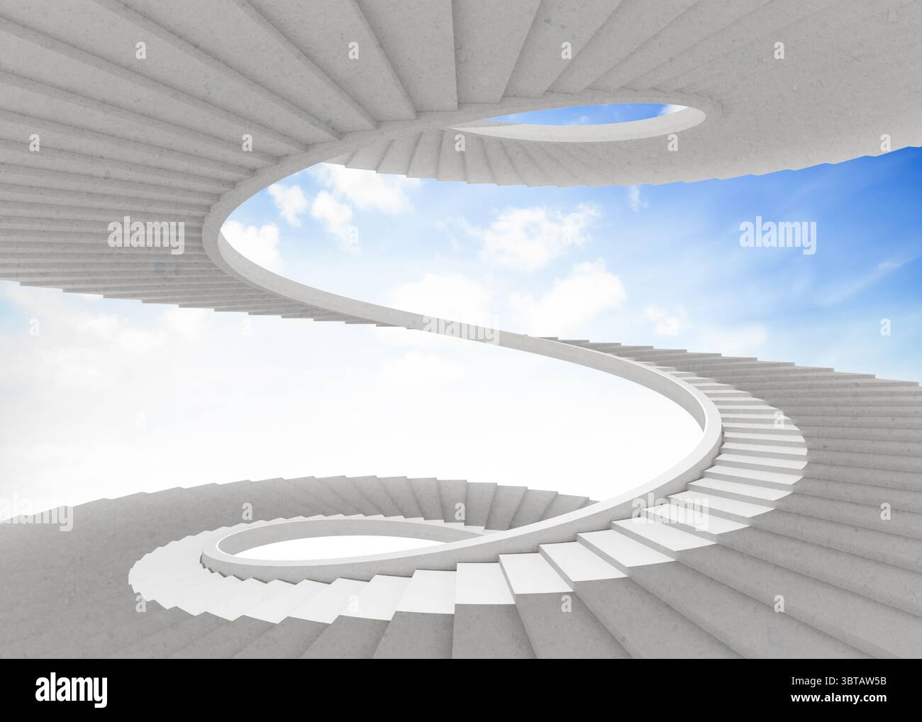Spiral staircase aerial hi-res stock photography and images - Alamy