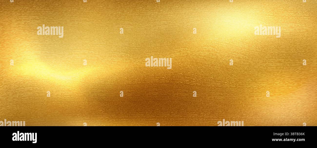 Smooth gold foil background with glossy metallic sheen - flowing golden ...