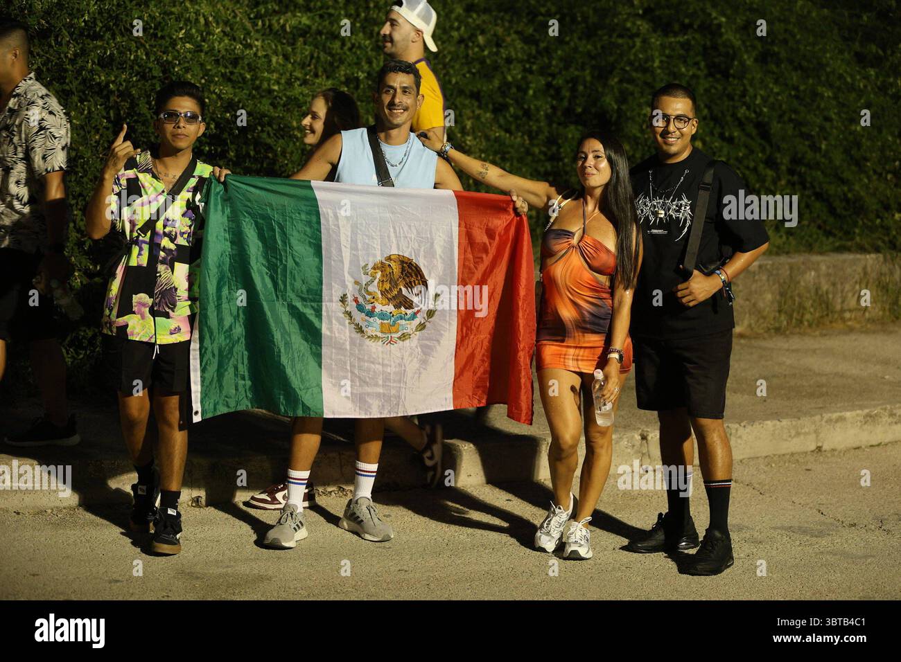 Split, 130725. Park mladezi. 11. Ultra Europe festival, third day. Foto ...